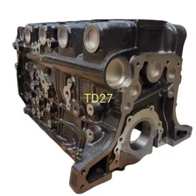 China Factory Price High Quality Auto Engine Parts TD27(M20) L4 Diesel Engine Cylinder Block Short Block for Nissan Bare Block for sale