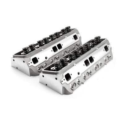 China Small Block Chevy 350 Aluminum Complete Cylinder Heads 64cc/200cc for sale