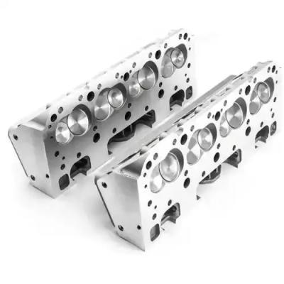 China Factory Price Chevy 350 SBC Small Block Aluminum Complete Cylinder Head 74CC/200CC for GM Chevrolet Engine for sale