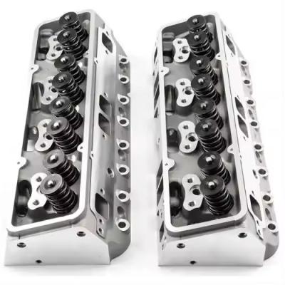 China SBC 350 GM350 Aluminum Complete Cylinder Heads for chevy 350 5.7L V8 Small Block for sale