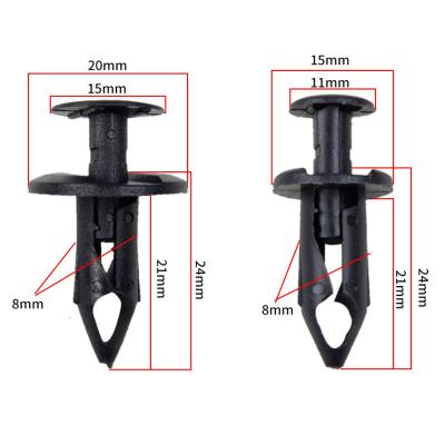 China Small Plastic Retainer Clip in Vibrant RED for Easy Storage for sale