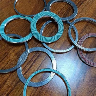Cina Guarnizione per ferite a spirale a grafite di metallo flessibile Guarnizione per auto Produttore di guarnizioni per automobili Guarnizione per scarico per motocicli di dimensioni personalizzate in vendita