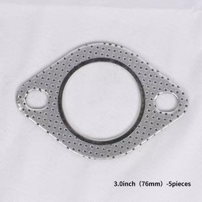 China Exhaust Pipe Gasket for Car Engine Aluminum Flange Gasket Reinforced Non Asbestos Composite Exhaust for sale