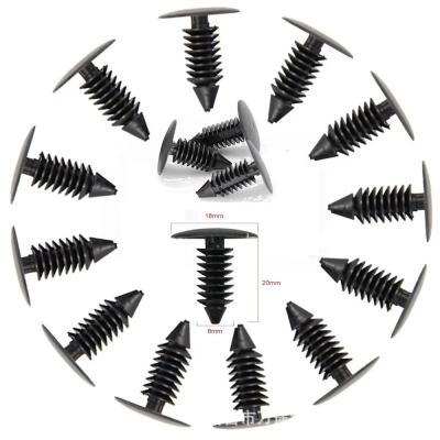 China Plastic Trim Panel Clip Auto Body Fastener Clips Car Fasteners Push Door Trim Panel Bumper Retainer Clips for sale