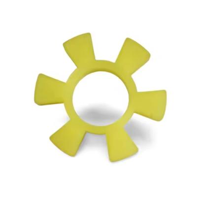 China Factory Price Abrasion -Resistant Polyurethane Rubber Fluorine Rubber FKM Coupling Hexagonal Wheel Buffer Pad for sale
