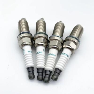 China Solid Terminal and Resistor Included PEUGEOT Spark Plug for Optimal Ignition for sale
