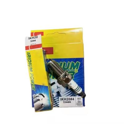 China High Quality Auto Engine System Bujias Platinum Iridium Spark Plugs IKH20#4 5344 #4 IK20 IK20TT IK16 IK16TT IKH20TT New Spark 4.0 (1 review) for sale