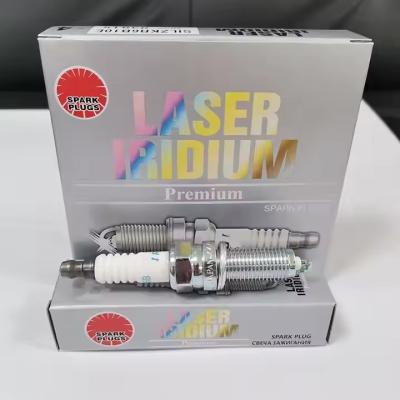 China 4 paquete de sistema de encendido del motor de automóvil láser de iridio platino bujia enchufe de chispas Silzkr6B10E 93815 en venta