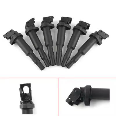 Cina Set bobine di accensione e candele 6 pezzi Kit 12138647689 12138616153 per BMW Serie 3 5 X3 X5 Z4 in vendita