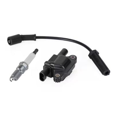 China 8PCS Square Ignition Coil Spark Plug Wires 12611424 8125706160 D510C UF413 12570616 for sale