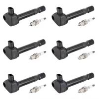 Quality 6pcs Ignition Coil With Spark Plug UF267 90919-02234 for Toyota Sienna 3.0L/3.3L for sale