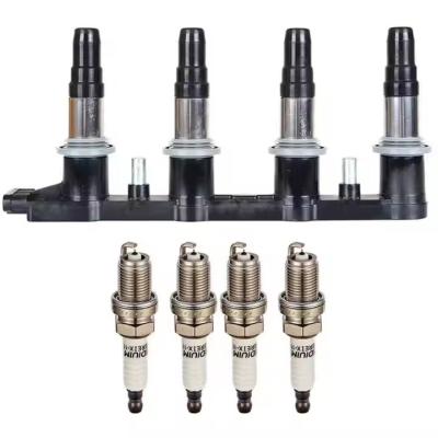 Cina Bobine di accensione con candele set da 4 pezzi 55561655 96476983 1208086 per Chevrolet Sonic 1.8L 2012-2018 in vendita