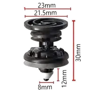Cina Clip per pannello porta auto 7L6868243 Fibbia a scatto per VW per Golf per Passat per Audi in vendita