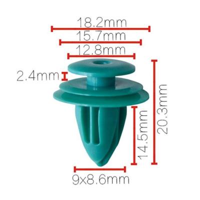 Cina Clips per auto 9mm taglia buco per porta auto Clips 90467-10188 per Toyota in vendita