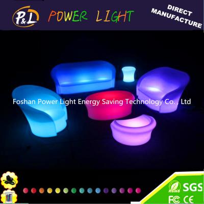 China Waterproof Lighted LED Sofas Chair Rechargeable Battery For Bars for sale