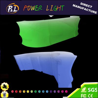 China Newest Waved LED Bar Counter for sale
