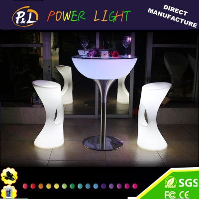 China Event&Party Lounge Furniture LED Illuminated Table for sale