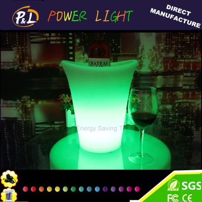 China Bar Furniture Rechargeable Illuminated LED Wine Bucket for sale
