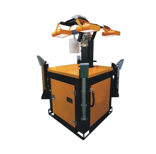 Quality 4*200W LED Mobile Surveillance Unit Customizable Cube Light Tower for sale