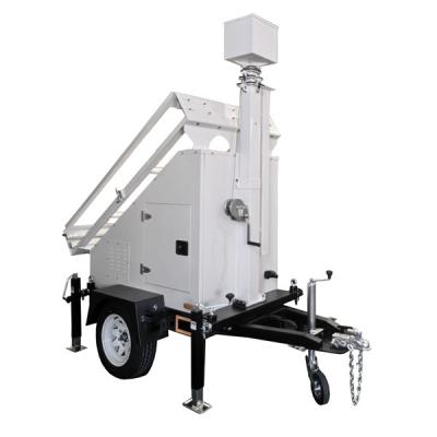 China Reliable Mobile Solar Panel Trailer Portable Solar Power Trailer Customizable for sale
