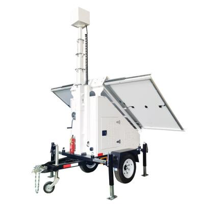 China Reliable Mobile Solar Panel Trailer Portable Solar Power Trailer Customizable for sale