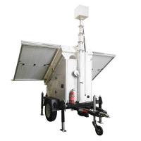 Quality Efficient Portable Solar Generator Trailer Customized 3*400W Solar Panels for sale