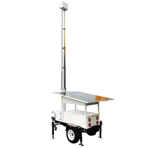 Quality Customized Solar CCTV Trailer AU  US Standards High Efficiency for sale