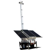Quality OEM ODM Solar Camera Trailer With 3*300W Solar Panels High Flexibility for sale