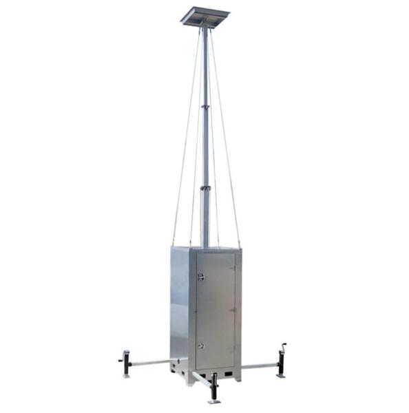 Quality Customized Mobile Camera Unit Light Tower Build-In 7m Manual Mast for sale