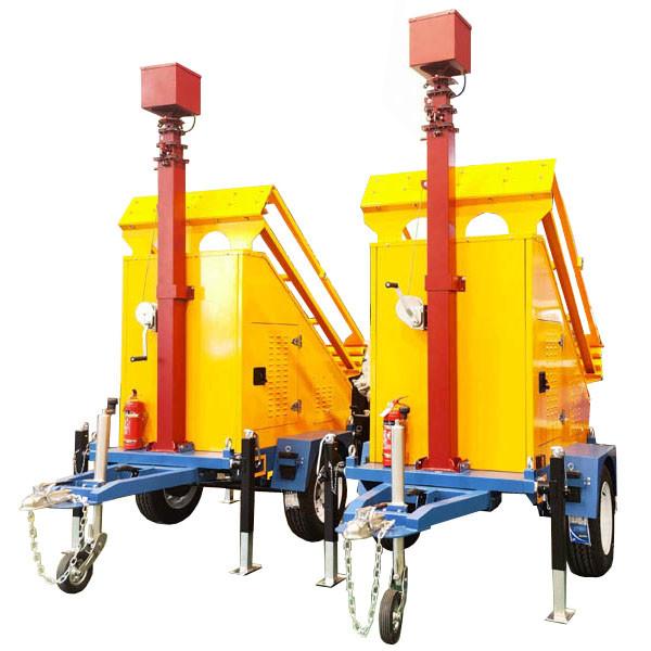 Quality Highly Efficient Mobile Solar Trailer With Customized 3*400W Solar Panels for sale