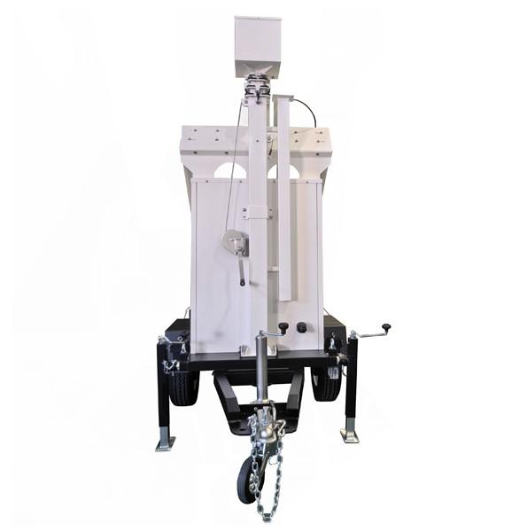 Quality Multi Function Mobile Solar Trailer With 3*400W Solar Panel 6m Mast for sale