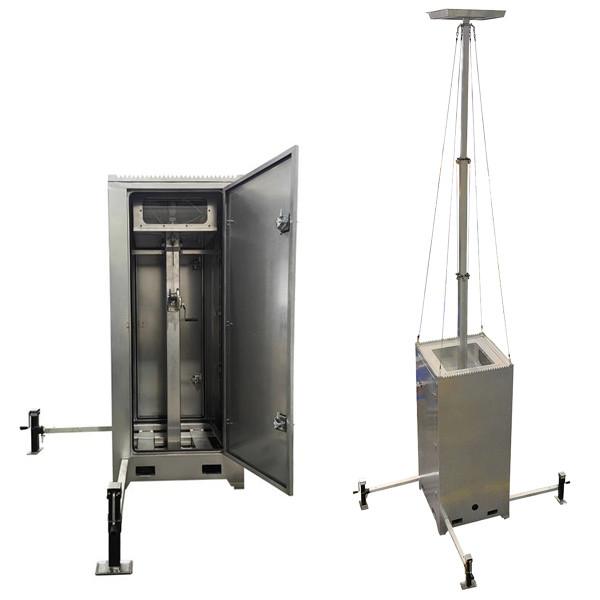 Quality Customized Mobile Surveillance Units With LED Lighting And Camera Secturity for sale