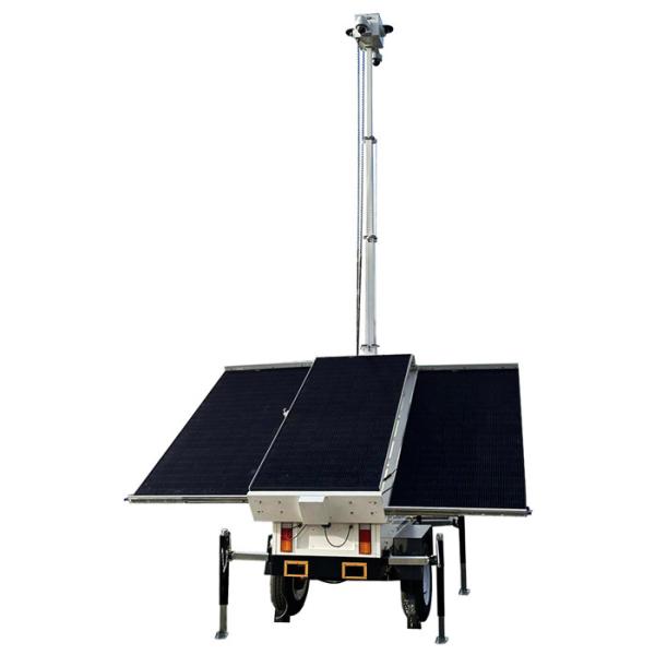 Quality Mobile Surveillance Mobile Solar Cctv Trailer Rapid Deployment Surveillance Solution for sale
