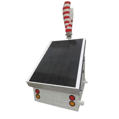 China Efficient Endurance Portable Solar Power Sled Trailer With Wind Turbine For Trade Show for sale
