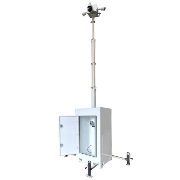 Quality Cube Tower Mobile Surveillance Unit Mobile Surveillance Tower For Music Festival Monitoring for sale