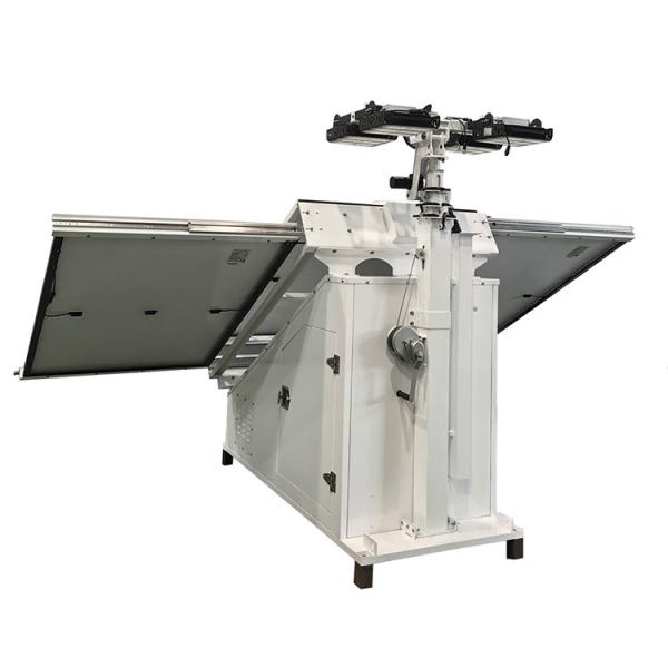 Quality Good Protection Portable Solar Powered Led Flood Light Lighting Trailers For Urban Road Lighting for sale