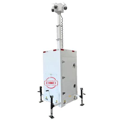 China Unità di sorveglianza mobile a rapido dispiegamento compatto - Torre di sorveglianza mobile for sale