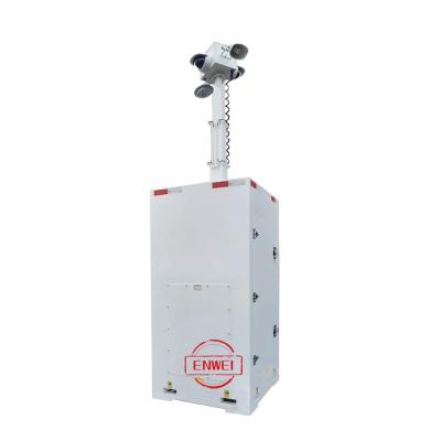 China Mobile Security Camera Tower With Customized Cable For Shopping Mall Security Monitoring for sale
