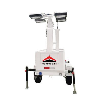China Hoog betrouwbare zonnepanelen Floodlight Trailer Voor mijnbouwverlichting Te koop