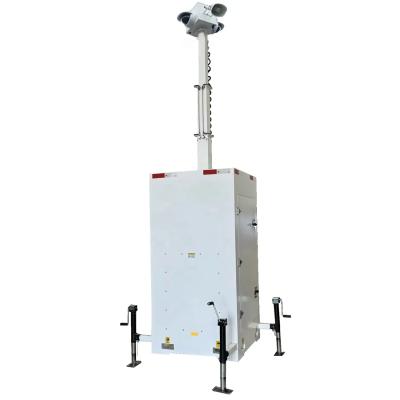China 2025 CCTV Camera Cube Surveillance Tower Portable Camera Cube for Parking Site Monitoring for sale