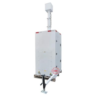 China Mobile Cube Surveillance Unit With Waterproof Box For Severe Weather Monitoring for sale