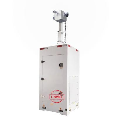 China Mobile Cube Surveillance Unit With Waterproof Box For Severe Weather Monitoring for sale