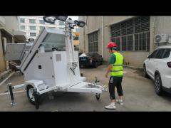 Solar light led trailer