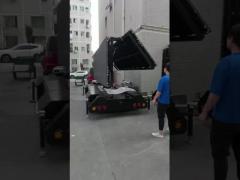 Υψηλής αποδοτικότητας εξοικονόμηση ενέργειας Ηλιακή ενέργεια LED Display Trailer P3 P4 P5 Για προώθηση προϊόντων