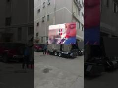 Trailers de energia solar montados em tela de LED Trailer de exibição de tela LED para exibição de mercadorias