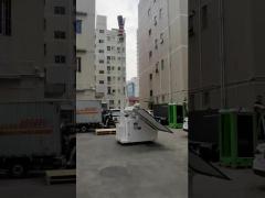 Goed beschermde draagbare zonne-energie-LED-overstromingslichttrailers voor stadsverlichting