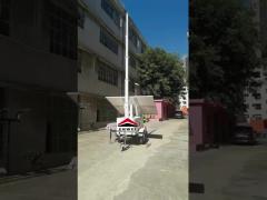 저전력 소비 태양광 5G 카메라 감시 트레일러 농촌 감시
