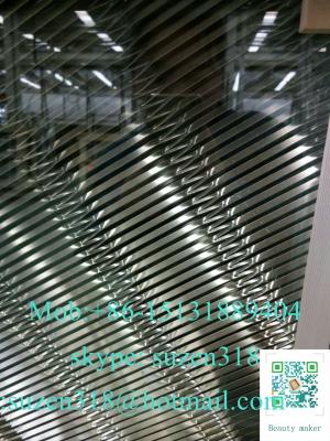 China aluminum alloy louver shading mesh panel factory for airport for sale