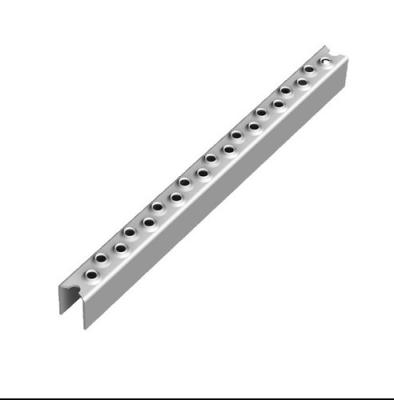China outside aluminum stair treads step ladder /  dimpled stainless steel ladder rung for sale