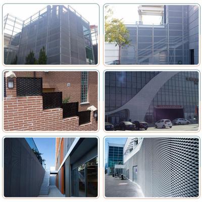 China aluminum exterinal grid with powder coating painting directly factory for sale